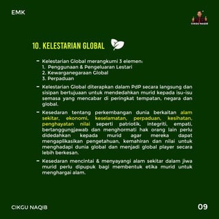 EMK (Elemen Merentas Kurikulum) | PDF