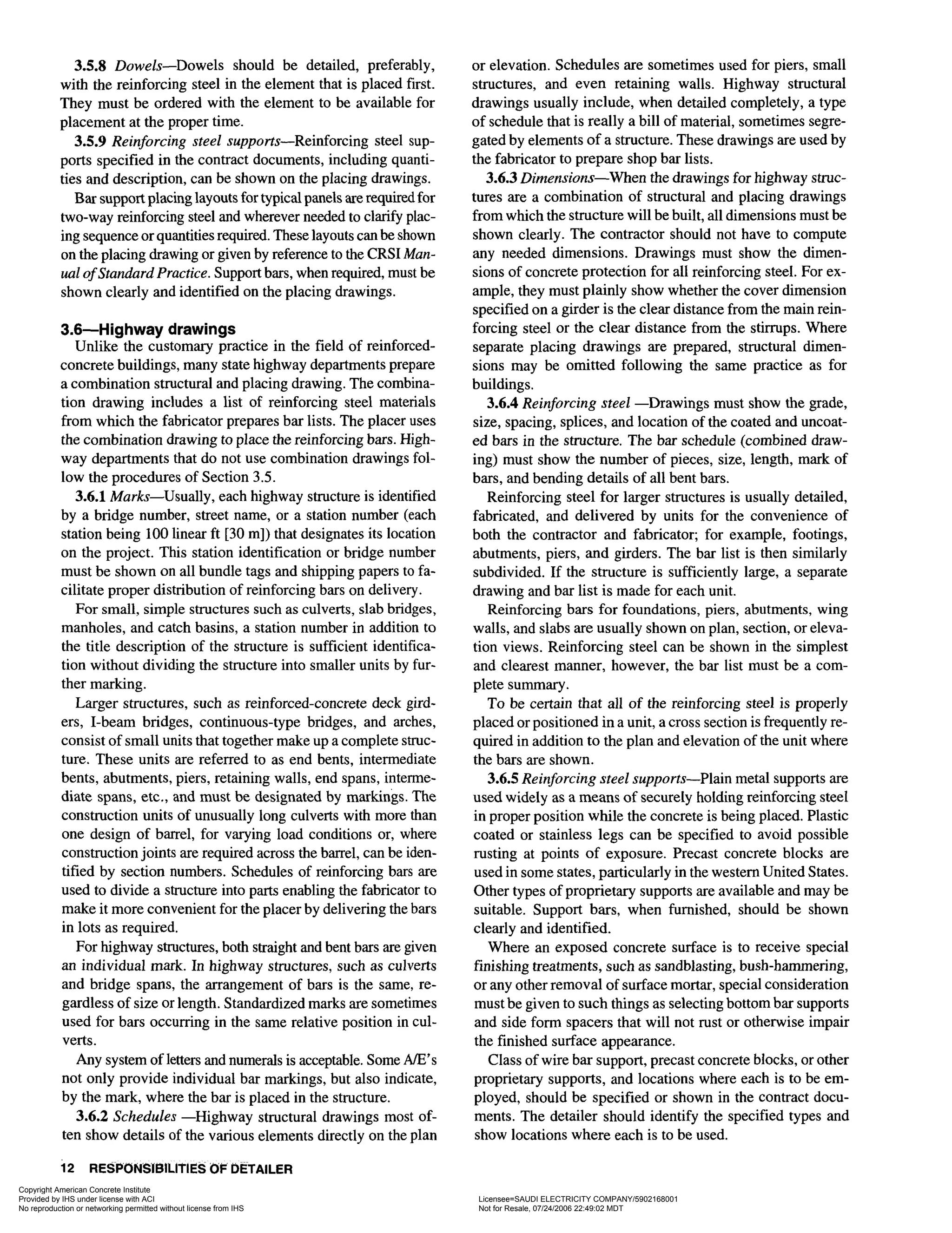 29 JUN-2015 - ACI SP66 (040 RE-BAR DETAILING MANUALl | PDF