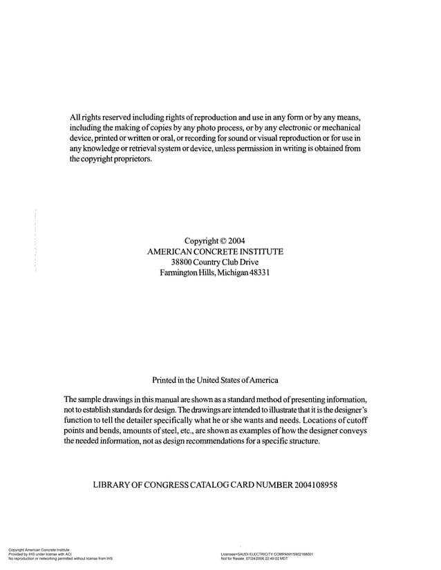 29 JUN-2015 - ACI SP66 (040 RE-BAR DETAILING MANUALl | PDF