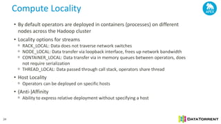 Introduction to Apache Apex by Thomas Weise | PDF | Databases | Computer Software and Applications