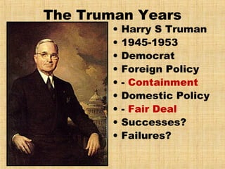 29 truman - cold war 2015 | PPT