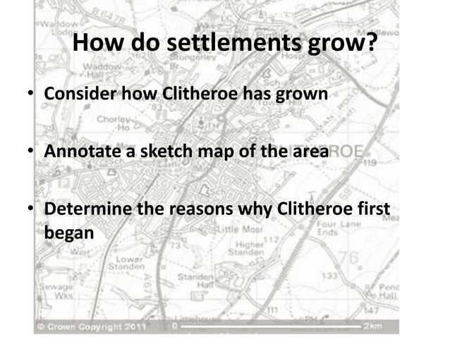 Settlement growth and change | PPTX