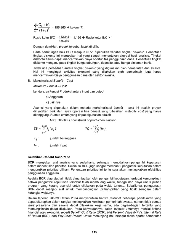 2903436 modul-9-benefit cost-ratio-analysis | PDF