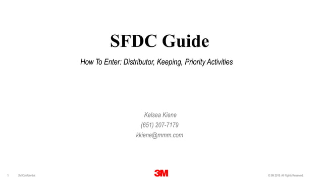 SFDC - Step by Step Reference Guide | PPTX | Technology & Computing