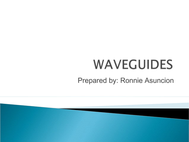 wave-guides | PPT