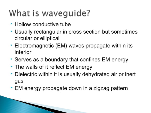 wave-guides | PPT
