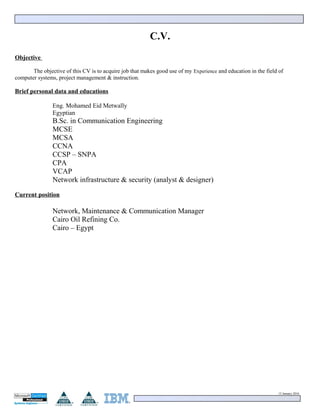CV - 11-01-2016 | PDF