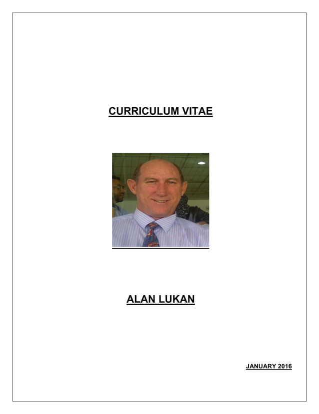 cv - alan lukan | PDF