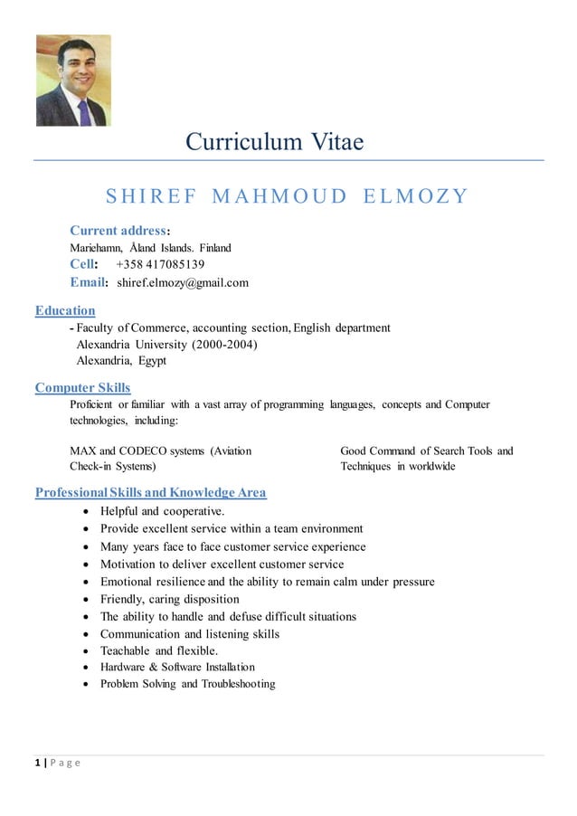 sherif cv E | PDF