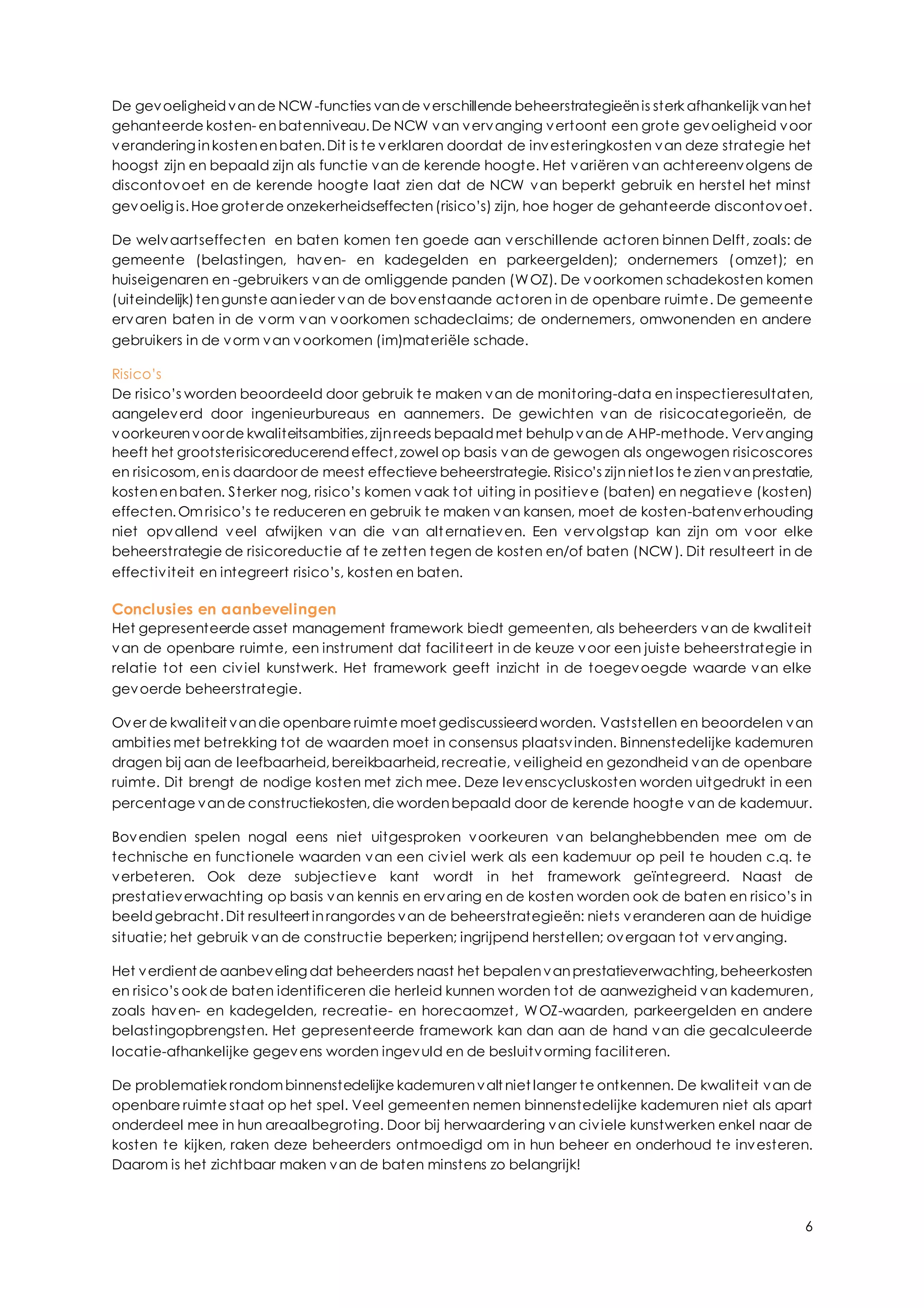 Waardevol Beheren van Binnenstedelijke Kademuren NL | PDF