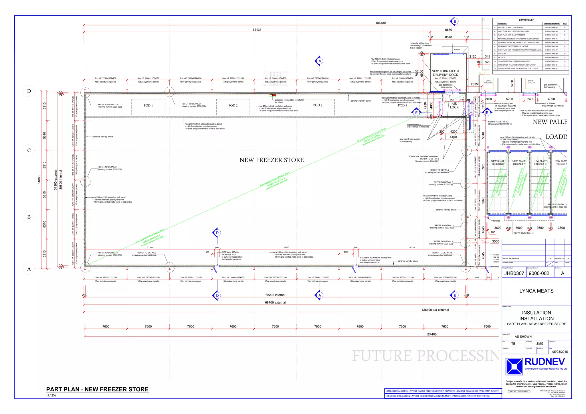 Lynca Meats - Pork Factory - Meyerton - Plan @ Floor Level 01 | PDF