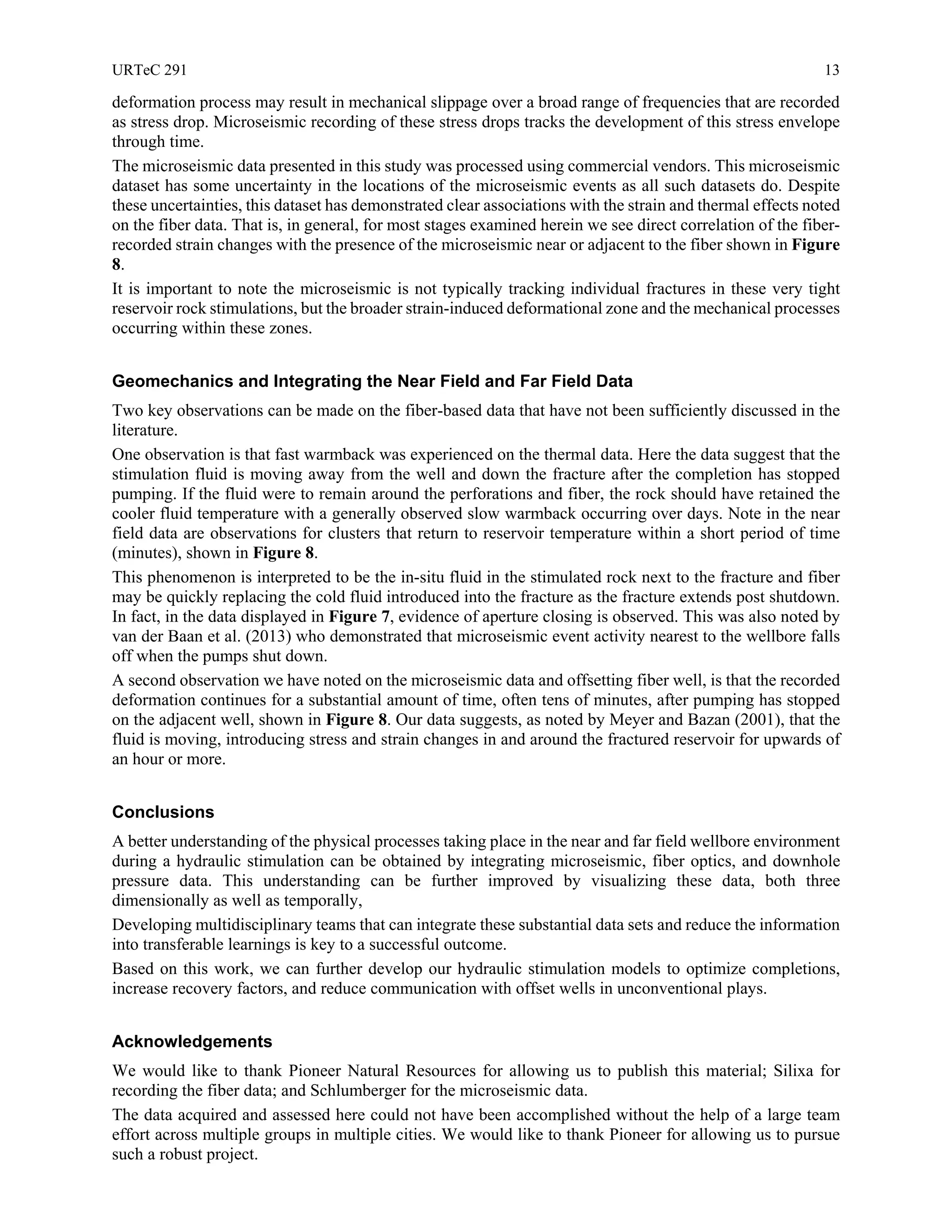 Hydraulic Fracturing Stimulation Monitoring With Distributed Fiber Optic Sensing And