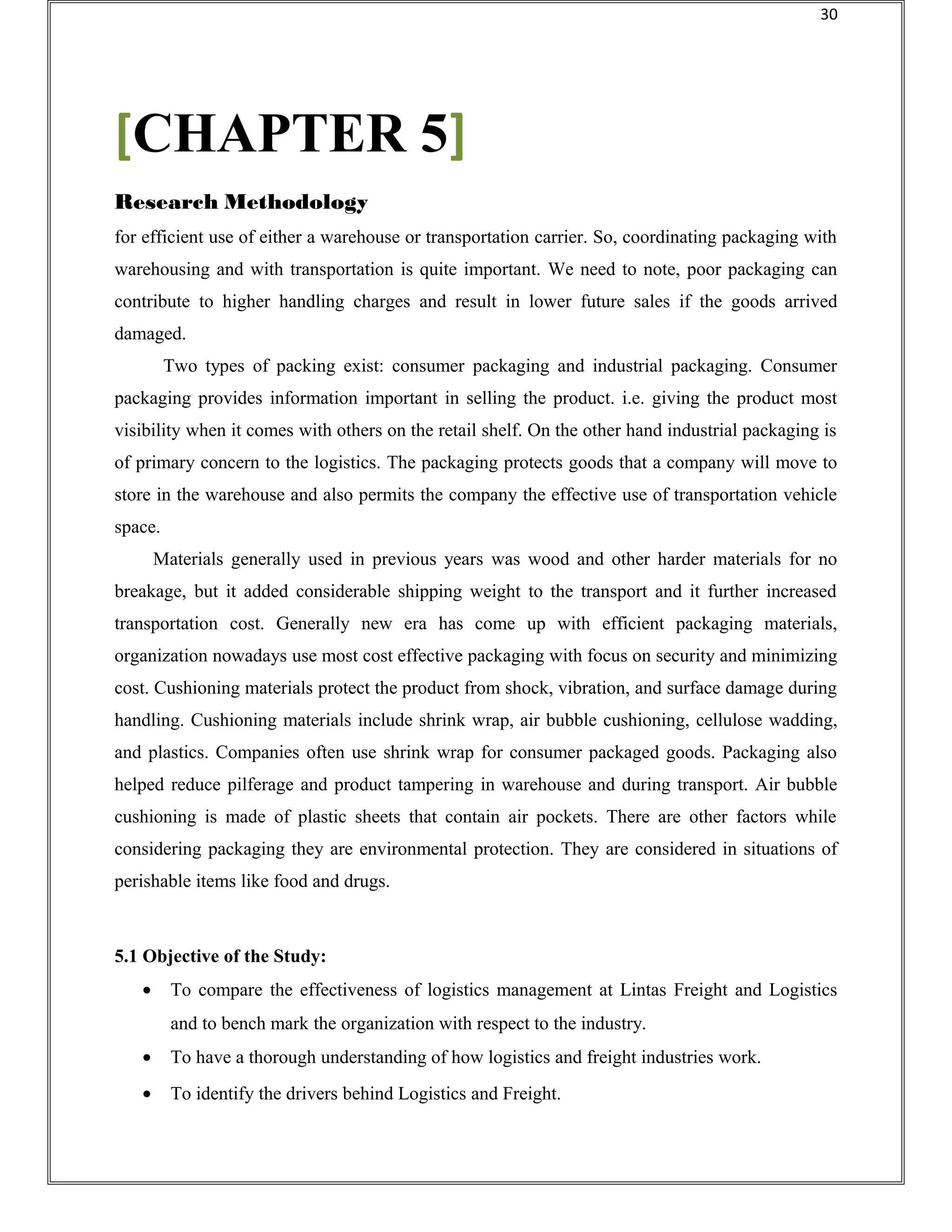 Logistics-project-report | DOC