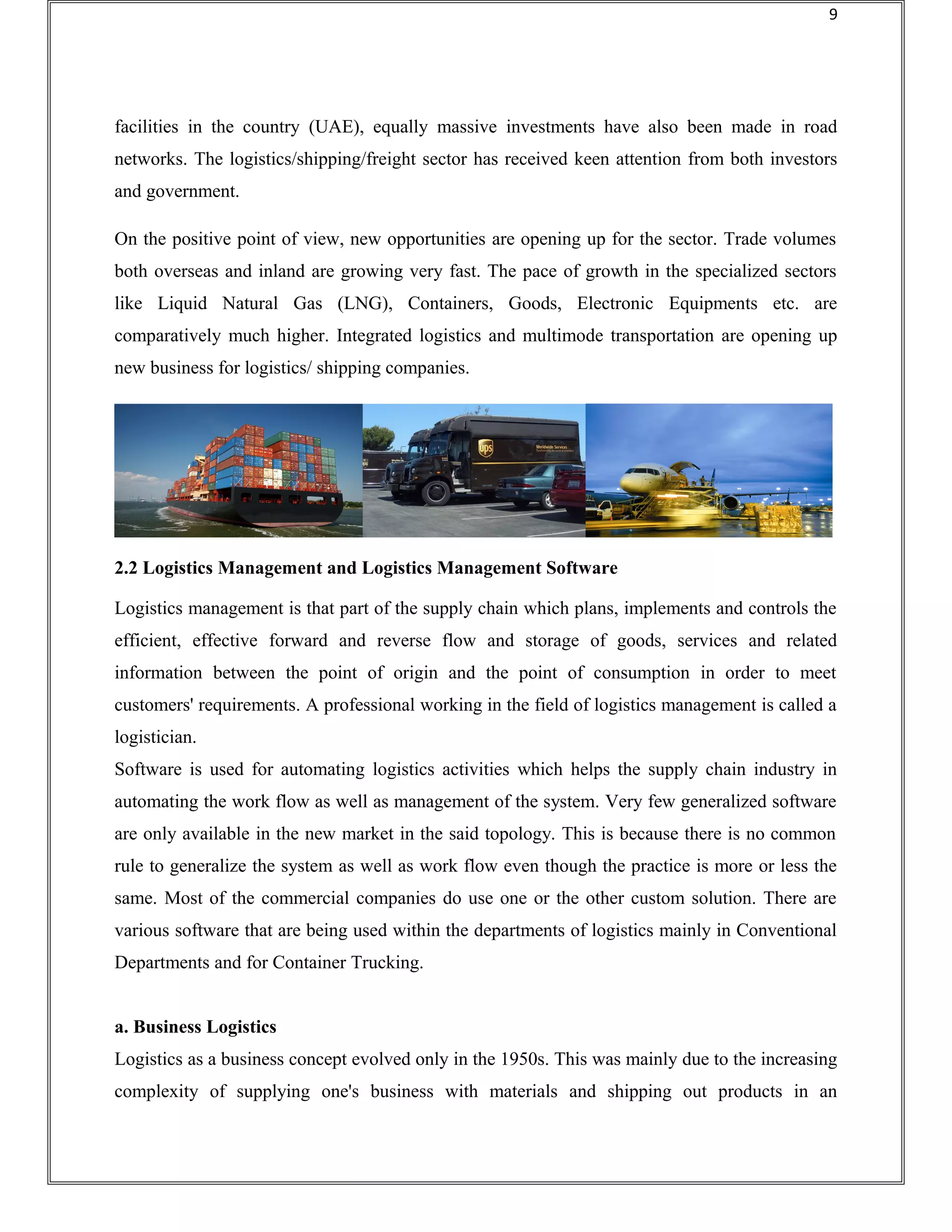 Logistics-project-report | DOC