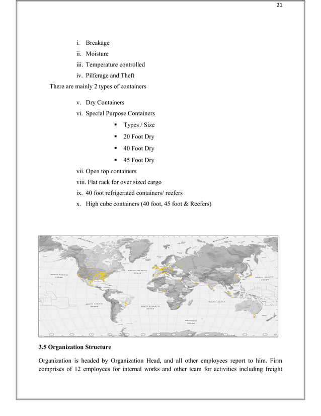 Logistics-project-report | DOC | Logistics and Transportation Industry ...
