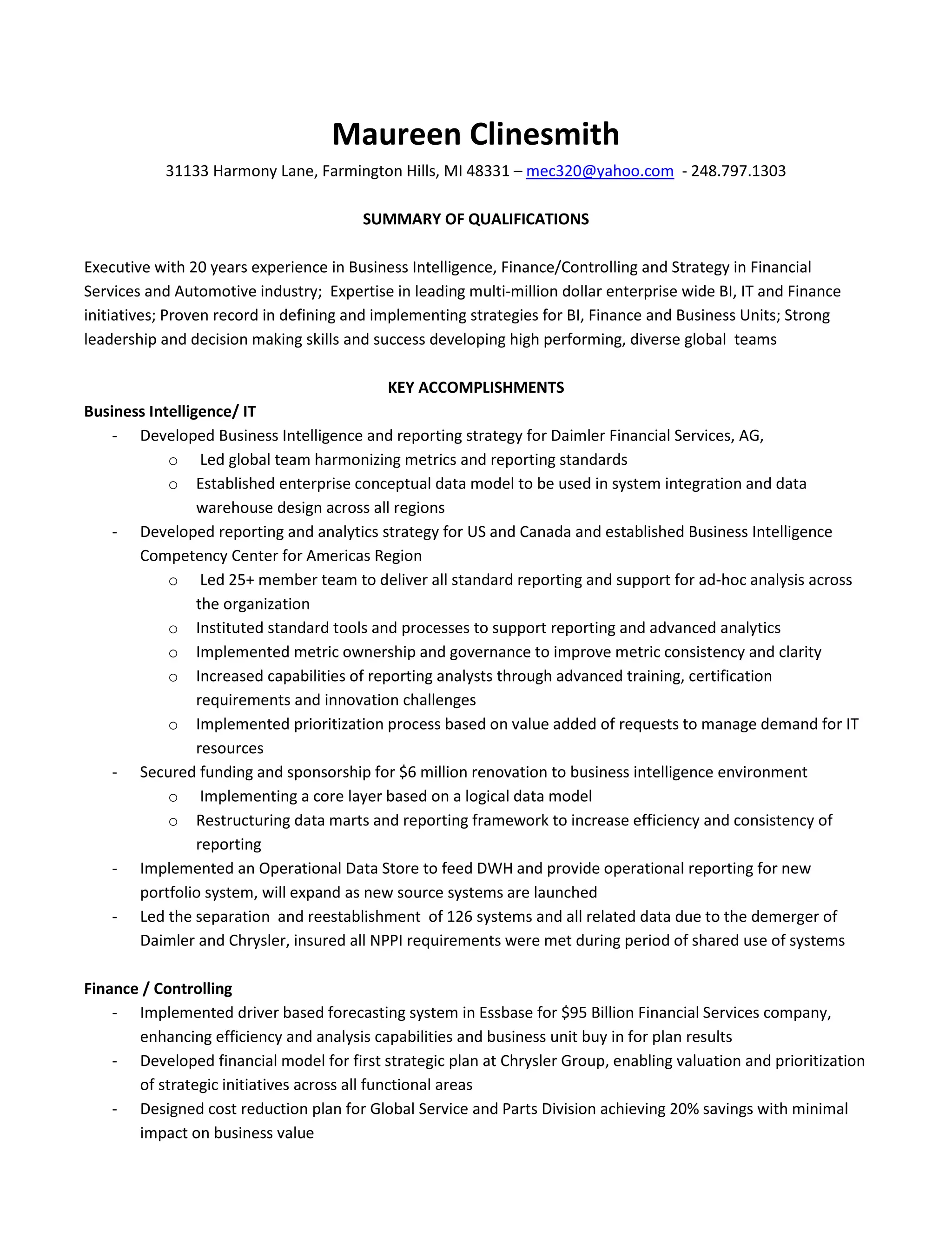 Clinesmith_resume | PDF