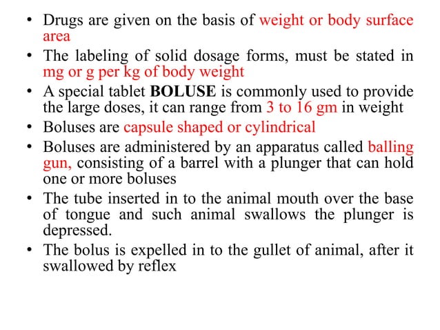 Pharmacology of Animals-Veterinary-Dosage-Forms.ppt