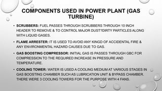 COMBINE CYCLE POWER PLANT PPT summer training | PPTX