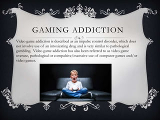 Internet/ game adicction | PPT