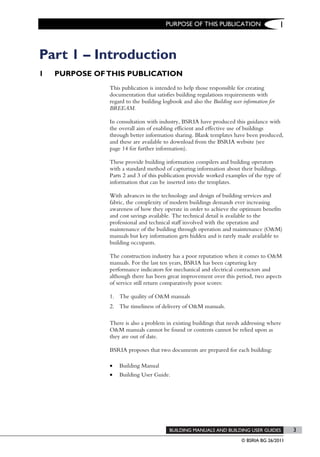 Bsria Guide Bg 262011 Building Manuals And Building User Guides ...