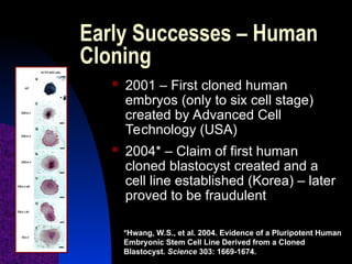 About human cloning and about its effects and ethical issues | PPT