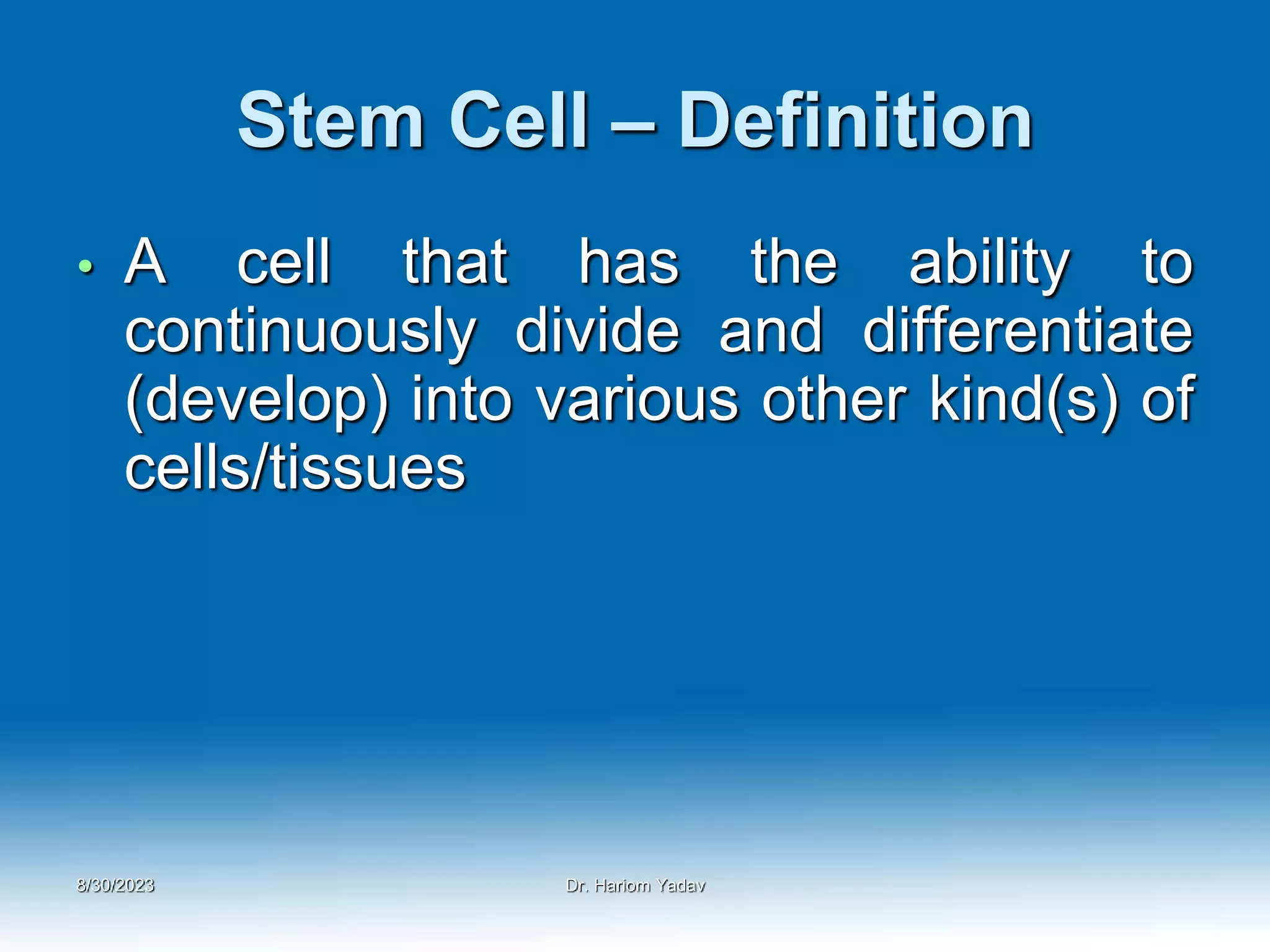 29141.ppt stem cell technology | PPT