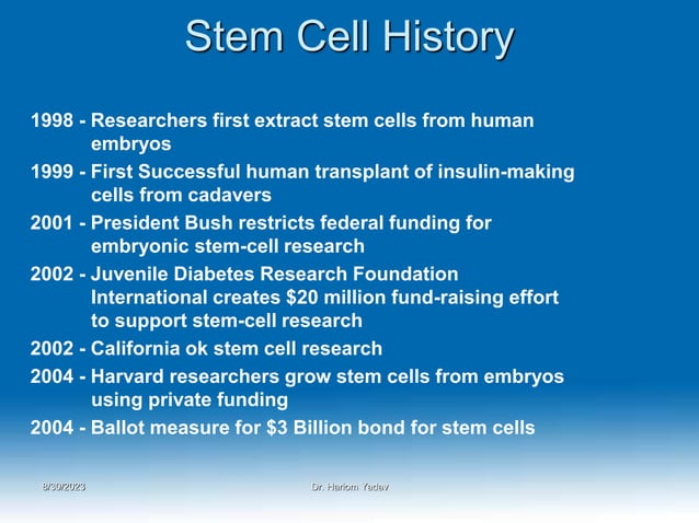 29141.ppt stem cell technology | PPT