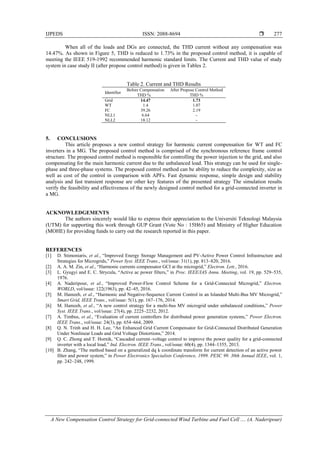 A New Compensation Control Strategy for Grid-connected Wind Turbine and ...