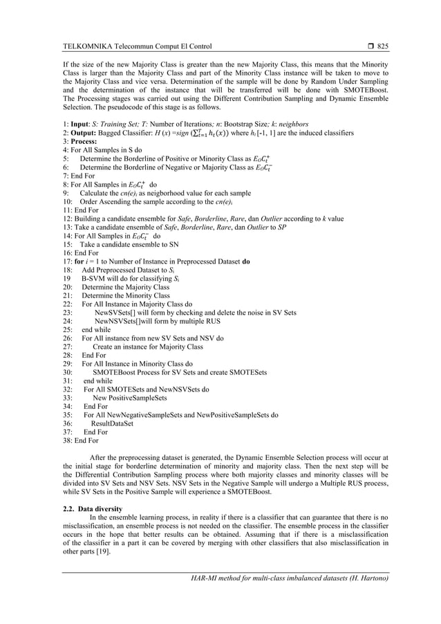 HAR-MI method for multi-class imbalanced datasets | PDF