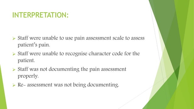 To Improve the Nurses Knowledge in pain assessment | PPTX | Healthcare Industry | Industries