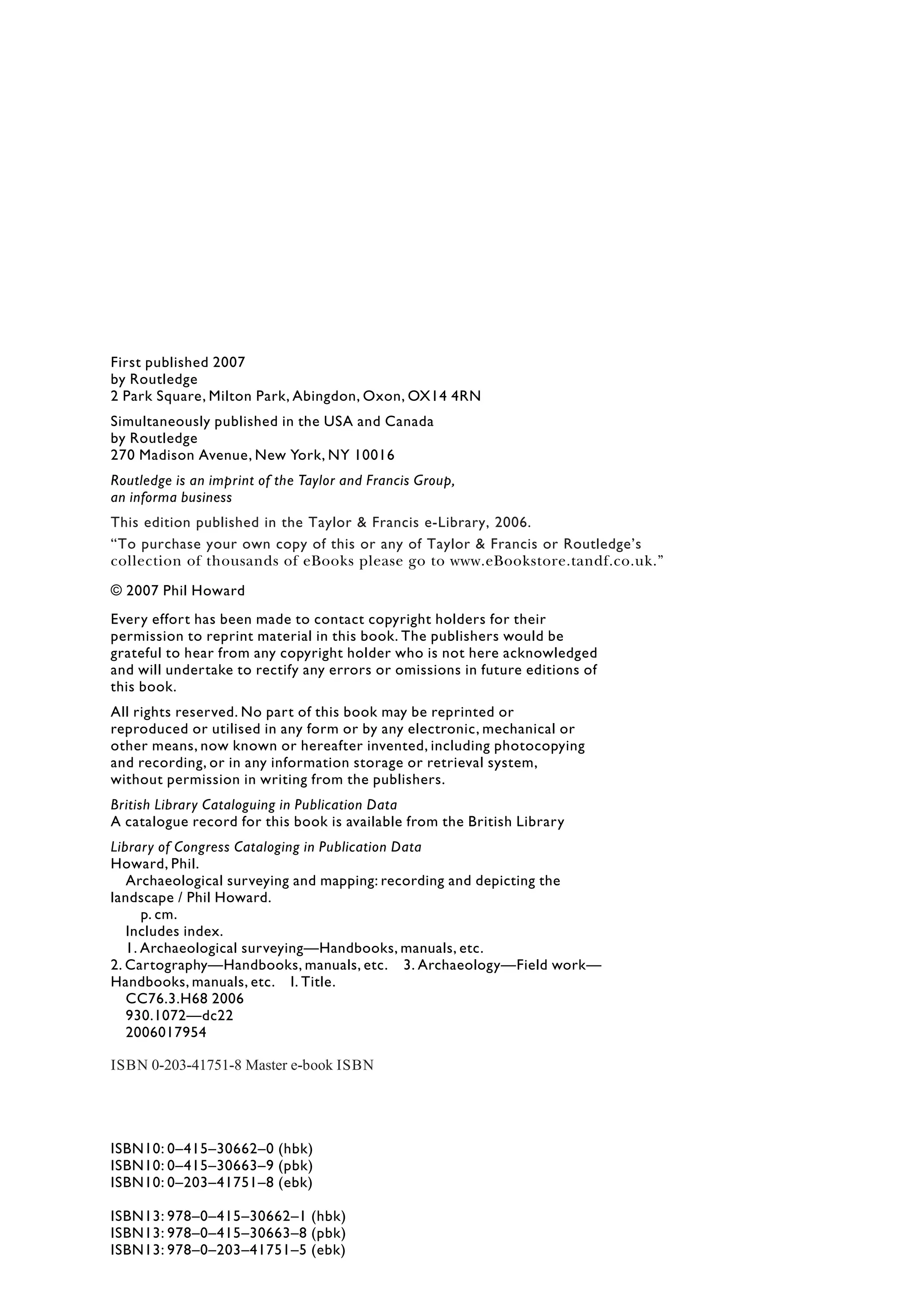 Archaeological Surveying And Mapping Recording And Depicting The ...