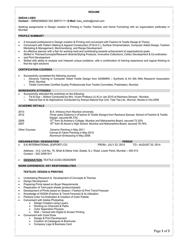 Sneha - CV | PDF | Desktop Publishing | Computer Software and Applications