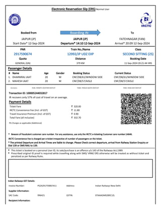 The booking process of ticket through irctc.pdf