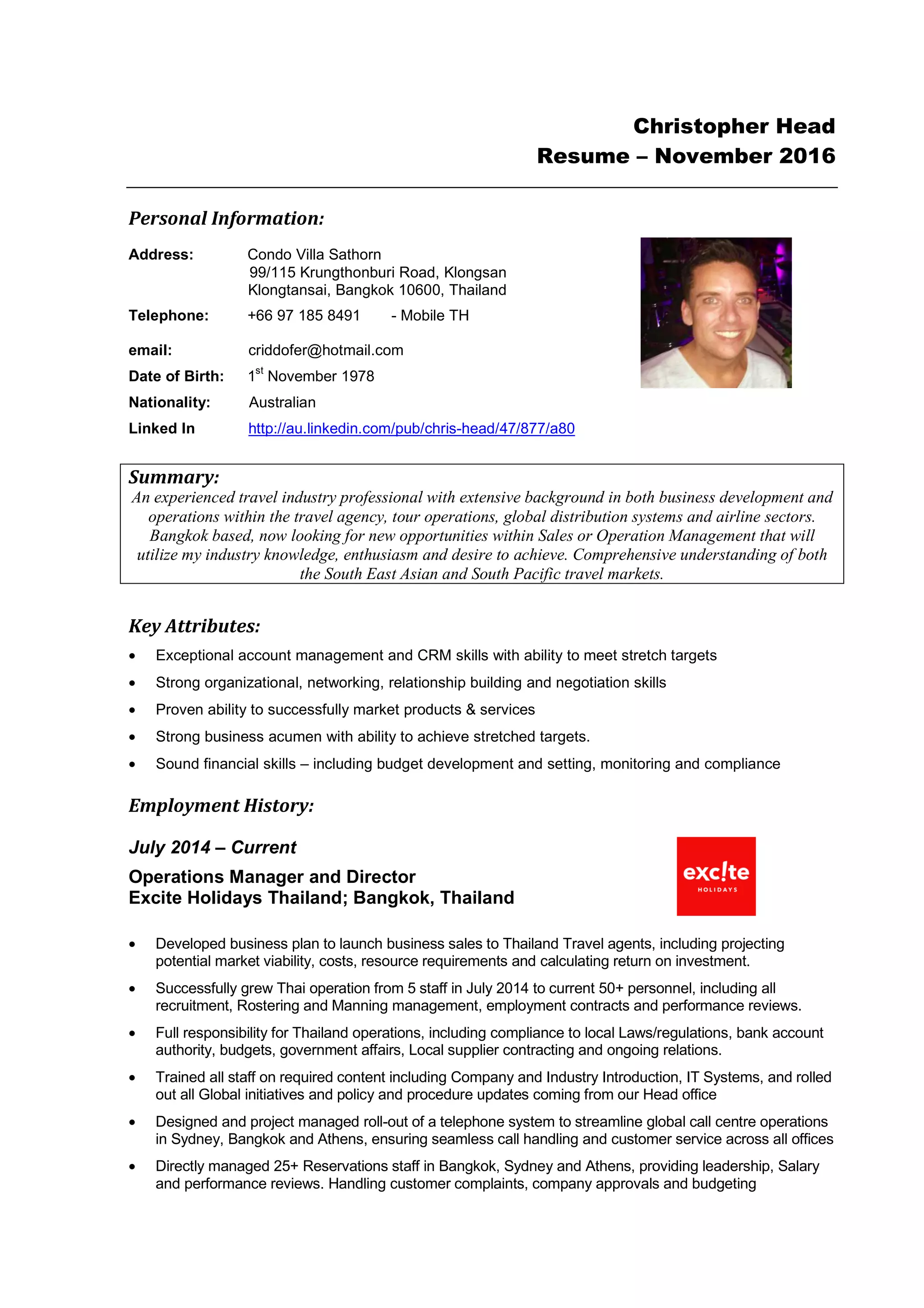 Chris-Head-Resume-November-2016 | PDF