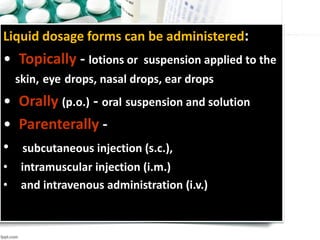 Drug Dosage Forms | PPTX