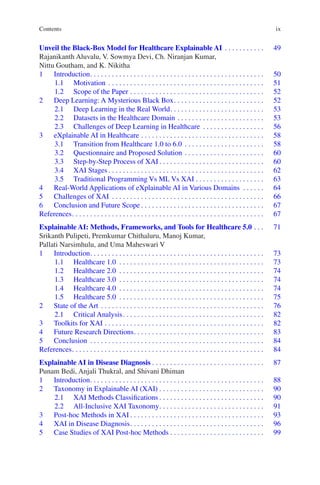 Explainable Ai In Health Informatics Rajanikanth Aluvalu Mayuri Mehta | PDF