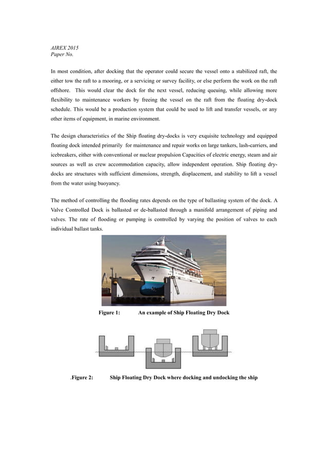 Design & Analyse Ship Floating Dry Dock | PDF | Graphics Software | Computer Software and ...