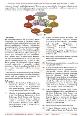 Formulation, Evaluation and Various Pharmacological Properties and Uses ...