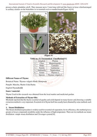 Formulation, Evaluation and Various Pharmacological Properties and Uses ...