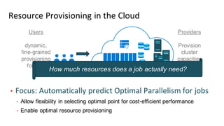Predicting Optimal Parallelism for Data Analytics | PPT