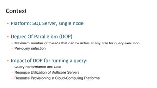 Predicting Optimal Parallelism for Data Analytics | PPT