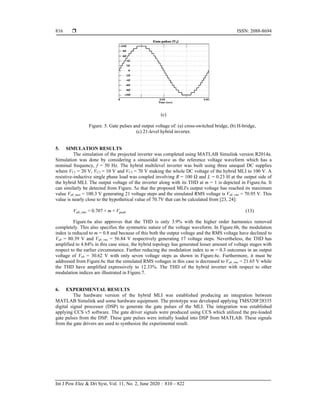 Single phase 21 level hybrid multilevel inverter with reduced power ...