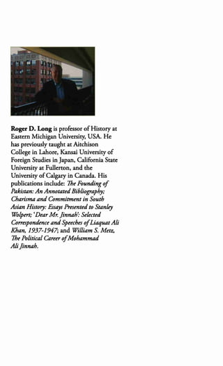 A History Of Pakistan Illustrated Roger D Long | PDF