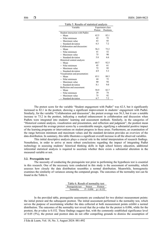 Assessing historical thinking skills in high school history education ...
