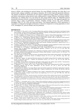 Energy-efficient clustering and routing using fuzzy k-medoids and adaptive ranking-based ...