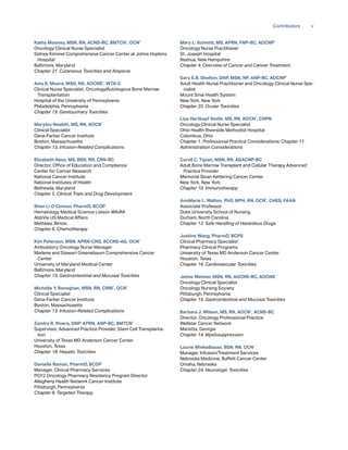 Chemotherapy And Immunotherapy Guidelines And Recommendations For ...
