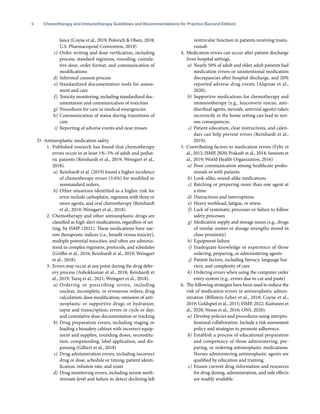 Chemotherapy And Immunotherapy Guidelines And Recommendations For ...