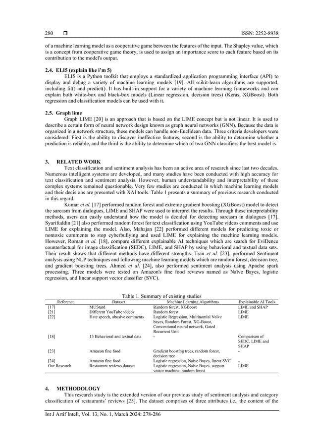 Evaluating text classification with explainable artificial intelligence | PDF