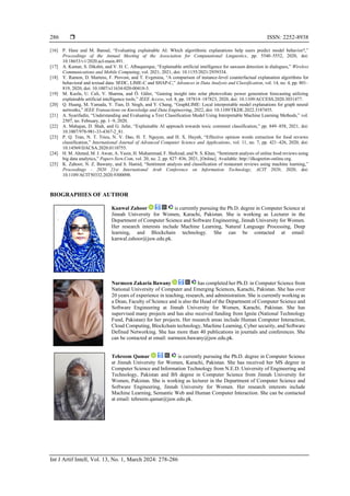 Evaluating text classification with explainable artificial intelligence | PDF