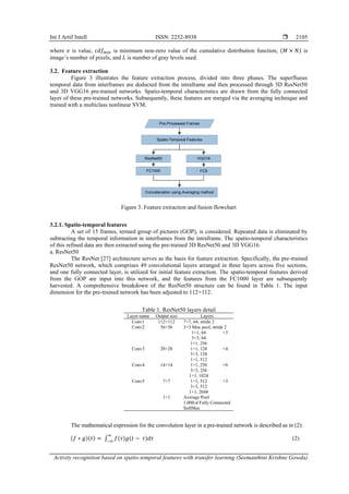 Activity recognition based on spatio-temporal features with transfer learning | PDF